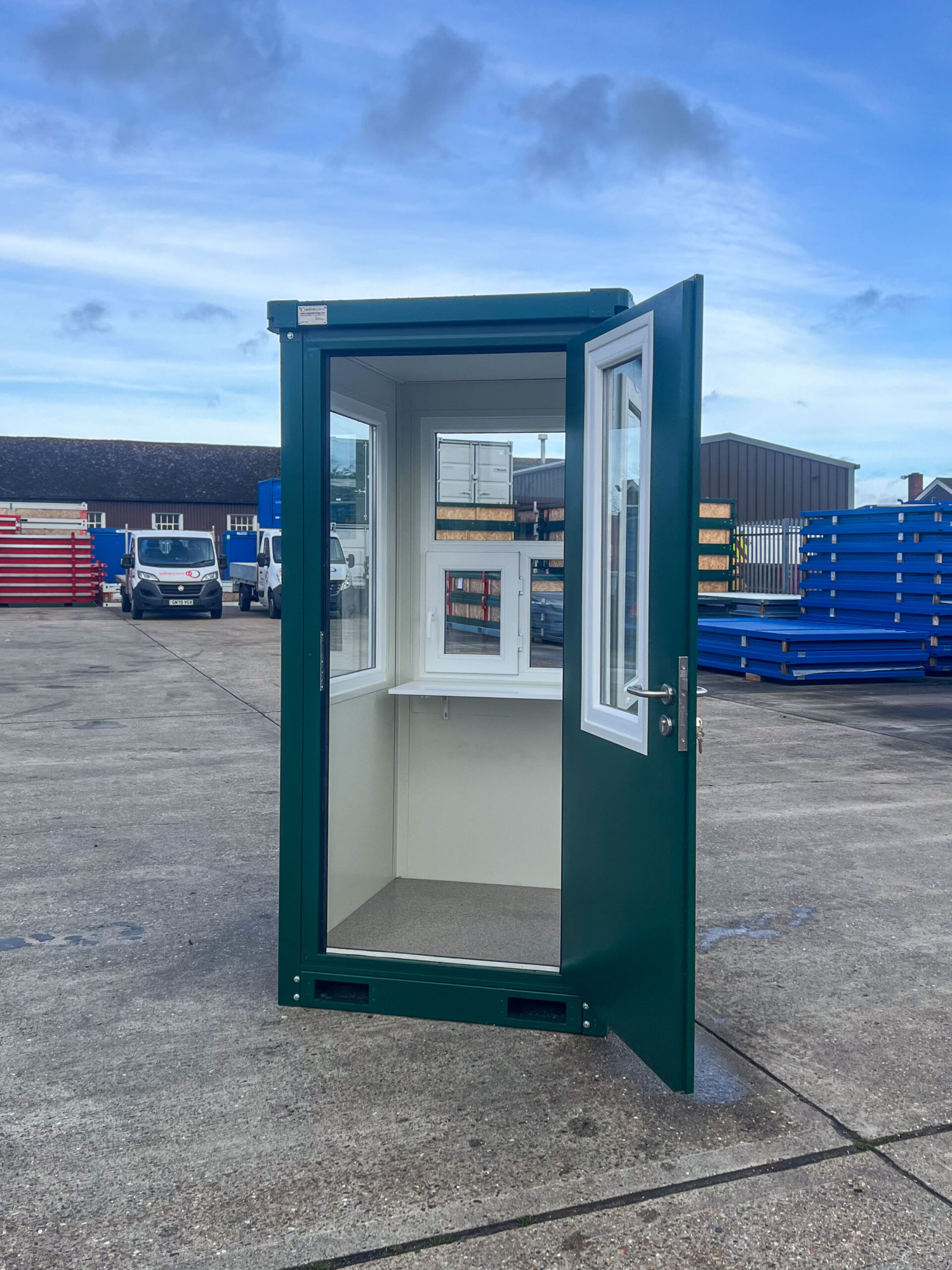 Demountable Guard Station, Flat Pack Security Booth, Gatehouse