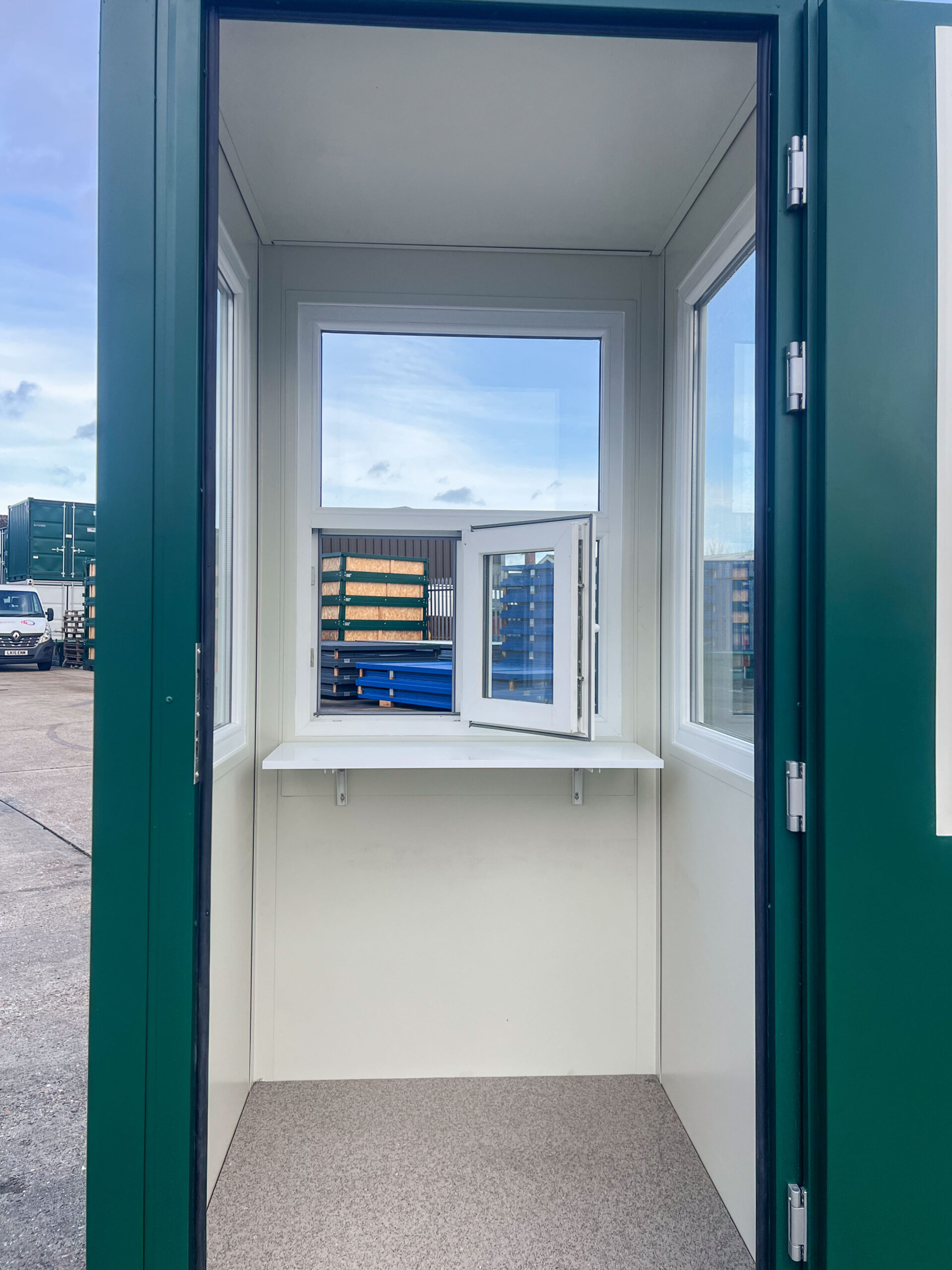 Demountable Guard Station, Flat Pack Security Booth, Gatehouse